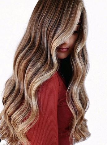 Mane Interest: bronde-highlights-with-money-piece